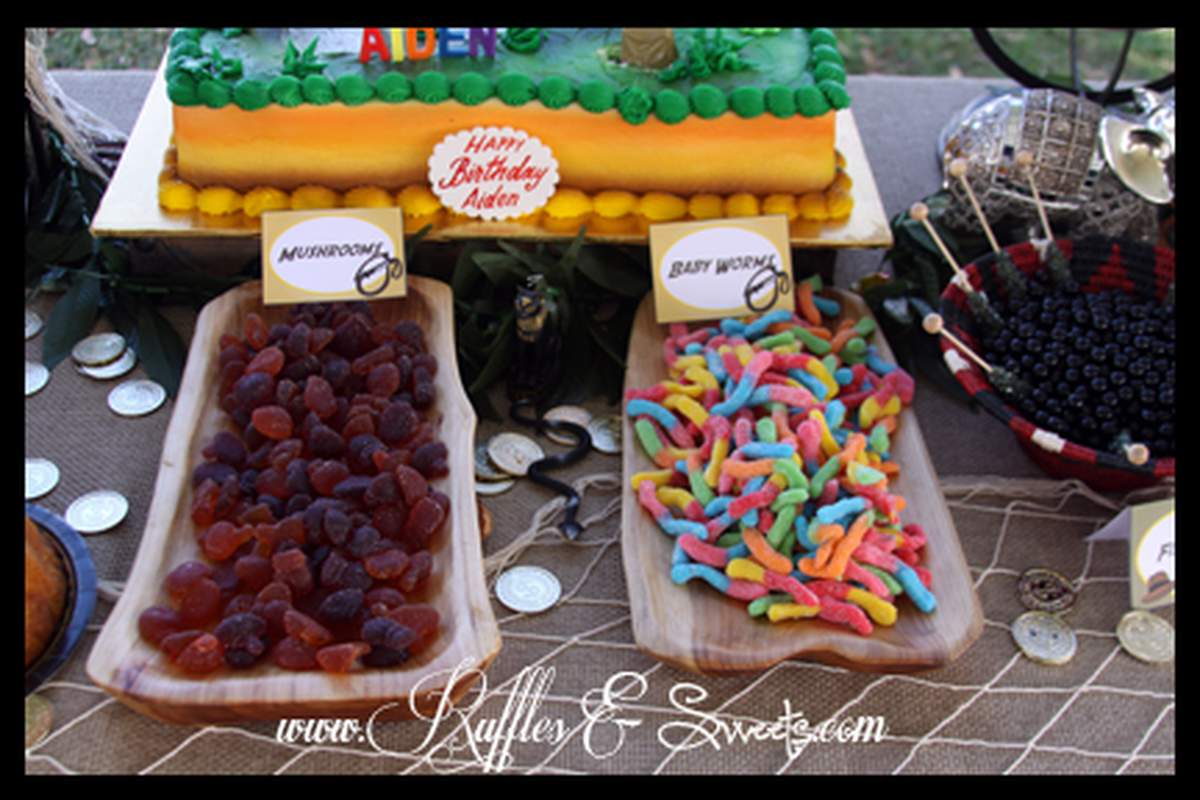 Indiana Jones Birthday Party Ideas | Photo 10 of 46 | Catch My Party