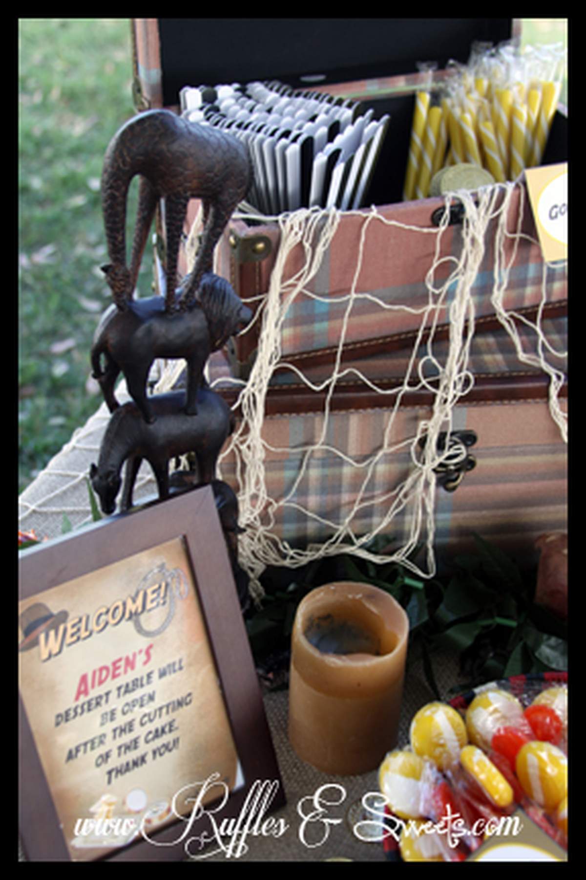 Indiana Jones Birthday Party Ideas | Photo 9 of 46 | Catch My Party