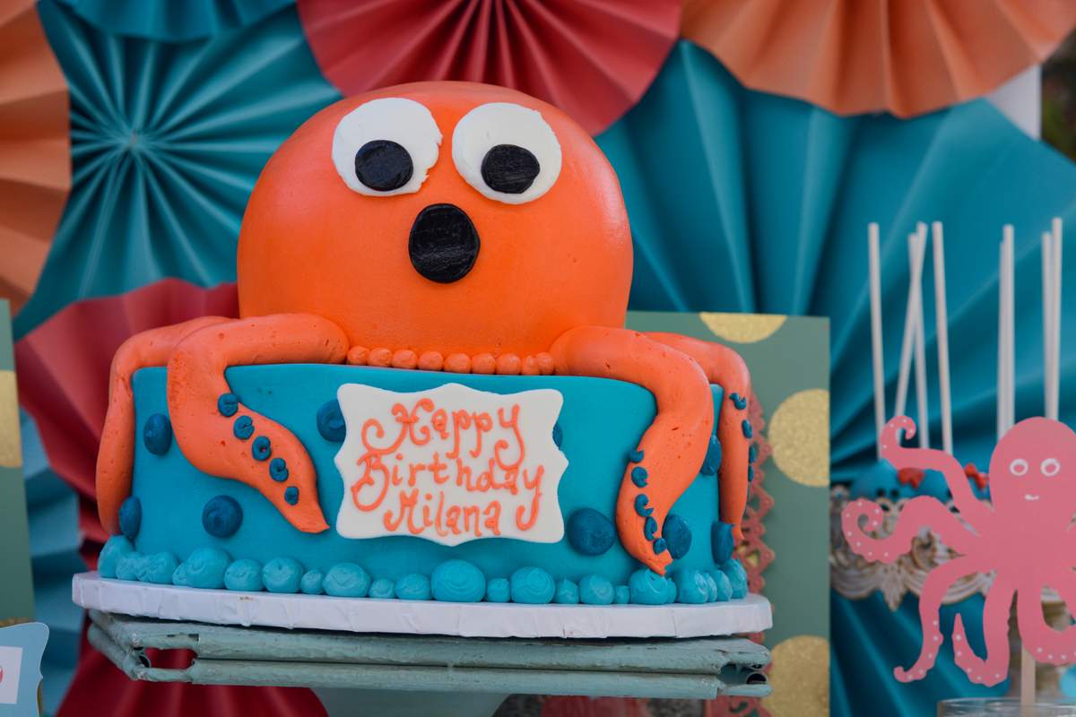 Octopus Birthday Party Ideas | Photo 1 of 12 | Catch My Party