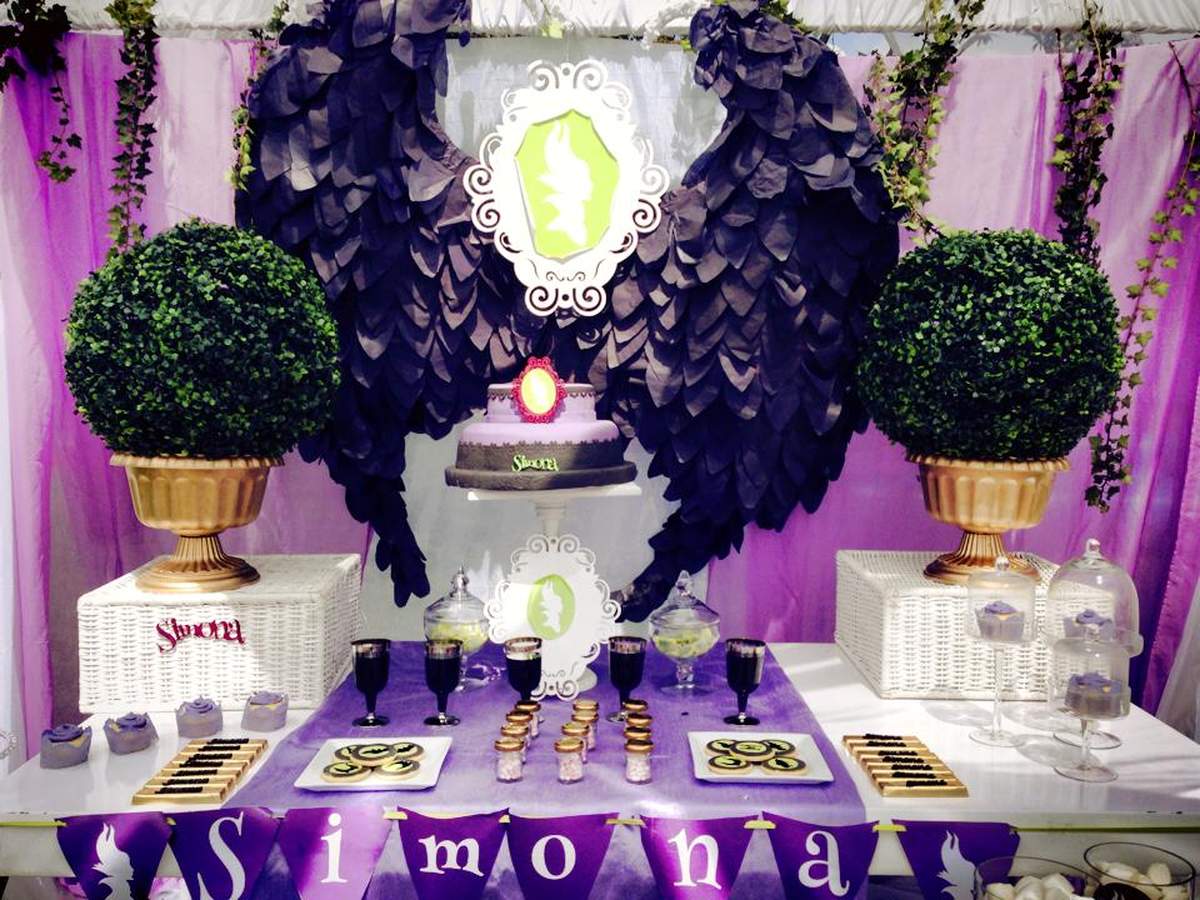 Maleficent Birthday Party Ideas | Photo 1 of 23 | Catch My Party
