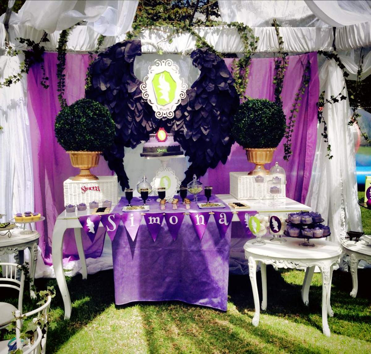 Maleficent Birthday Party Ideas | Photo 1 of 23 | Catch My Party