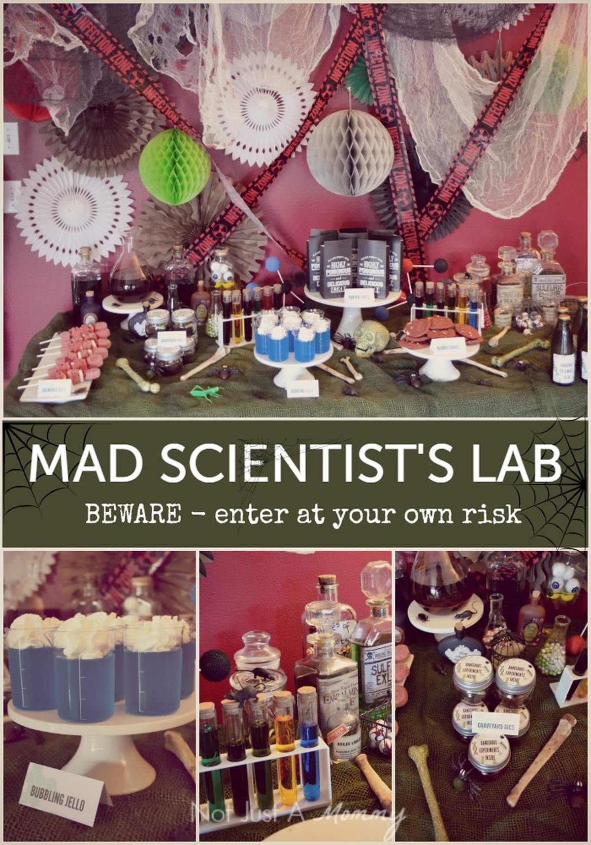 Halloween / Halloween "Mad Scientist's Lab" | Catch My Party
