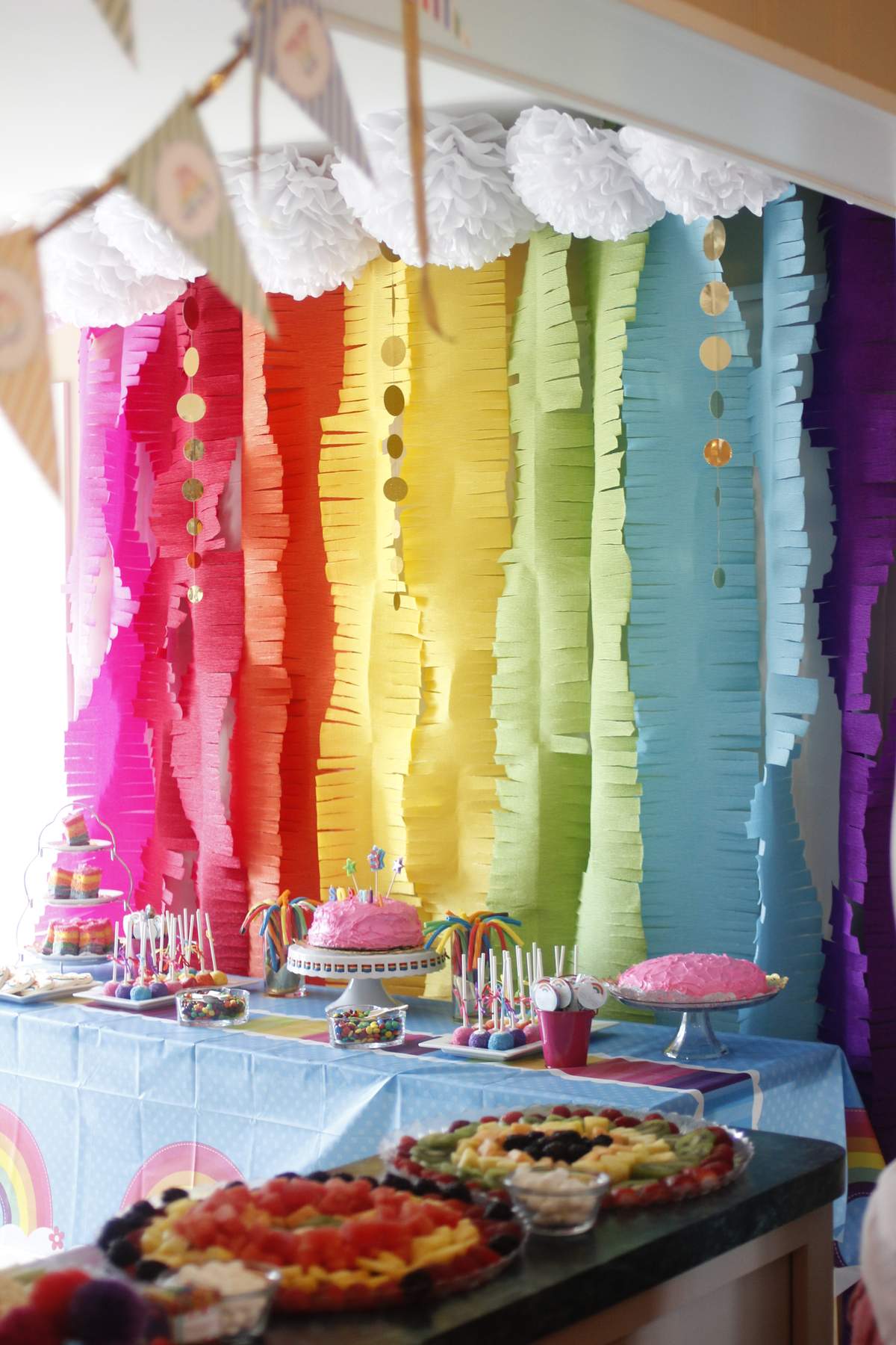 Rainbows Birthday Party Ideas Photo 34 Of 34 Catch My Party Rainbows Birthday Party Ideas Photo 34 Of 34 Catch My Party