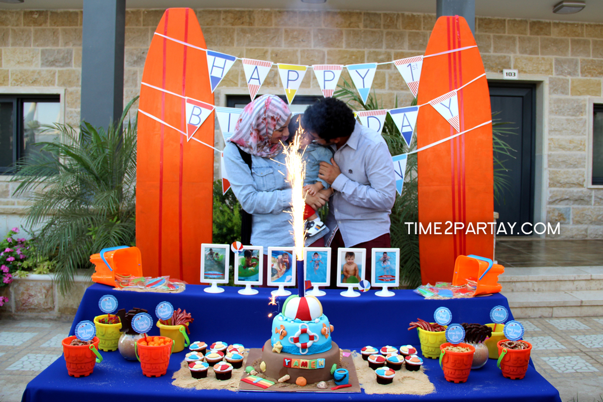 Pool Birthday Party Ideas | Photo 24 of 32 | Catch My Party