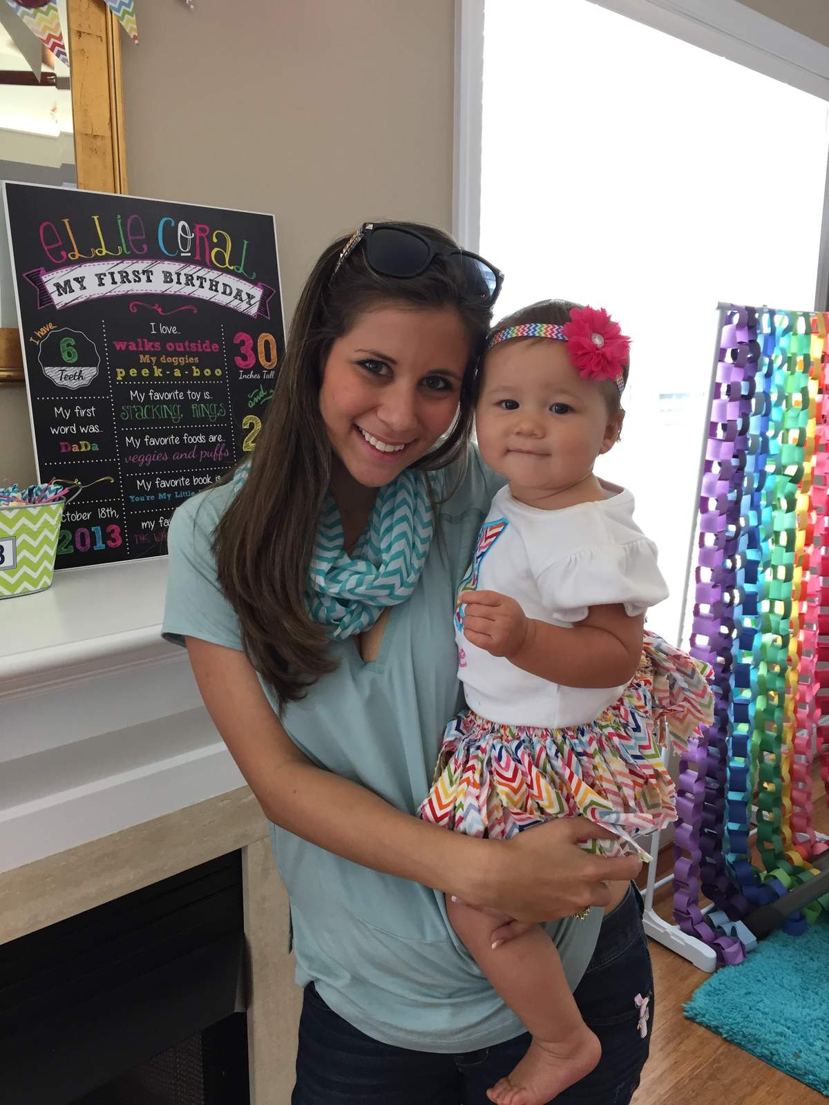 Rainbow chevron Birthday Party Ideas | Photo 17 of 28 | Catch My Party