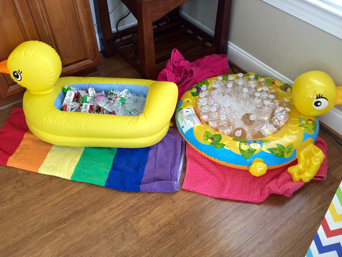 Rainbow chevron Birthday Party Ideas | Photo 17 of 28 | Catch My Party