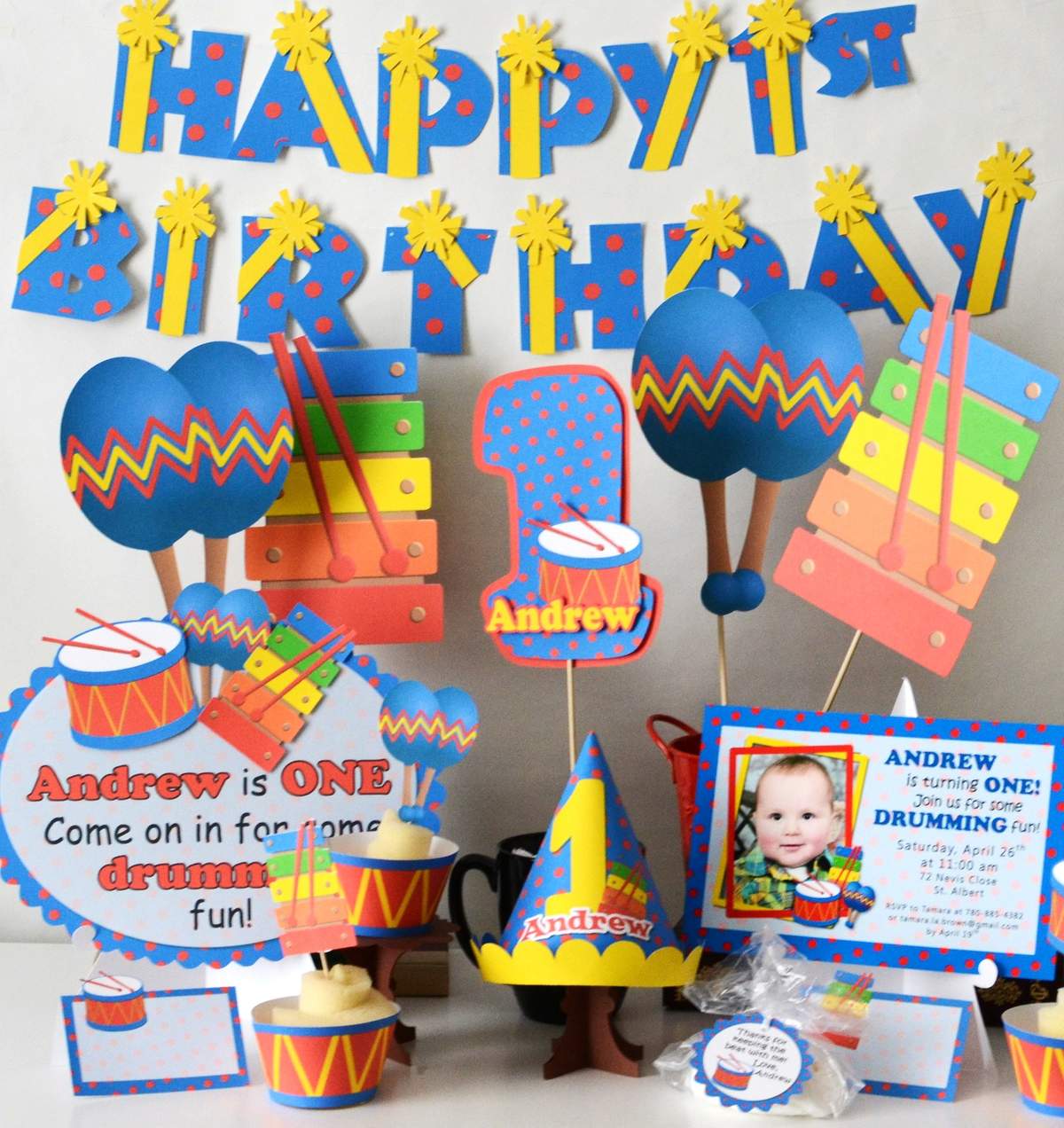 Music / Instruments Birthday Party Ideas | Photo 1 of 6 | Catch My Party