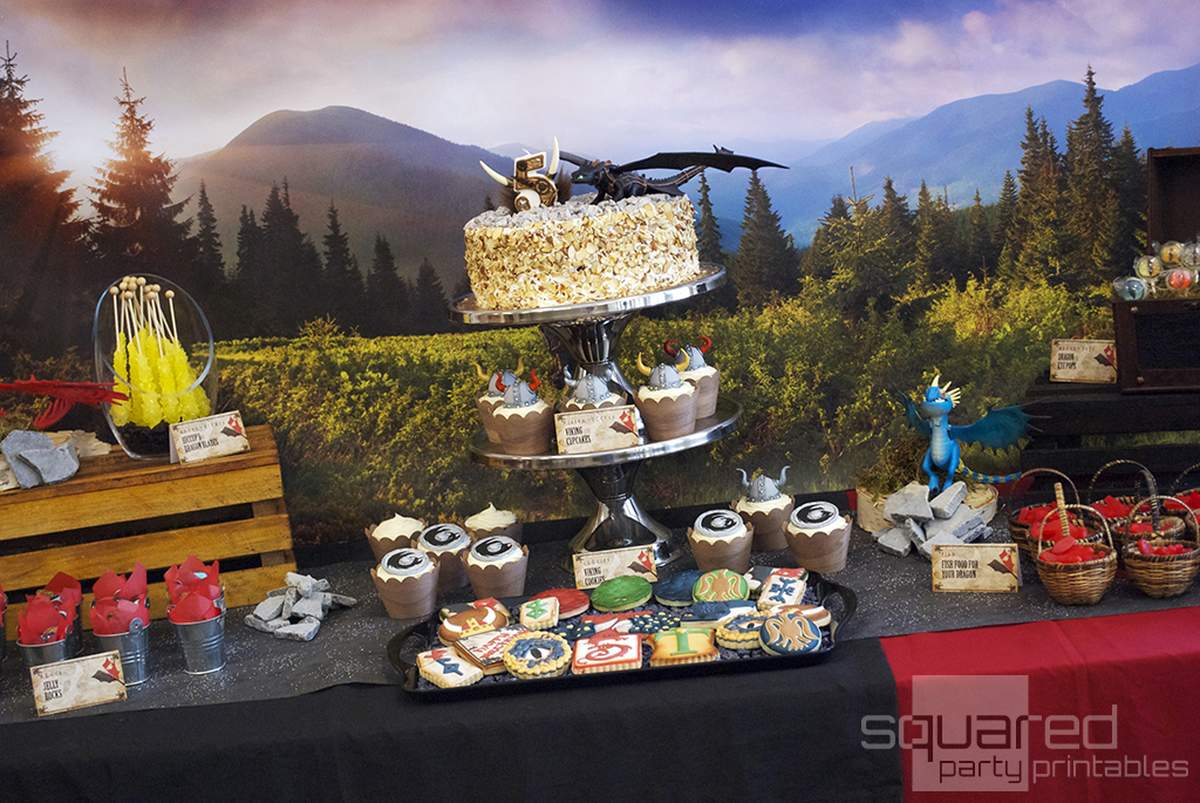 Dragons Birthday Party Ideas | Photo 41 of 42 | Catch My Party