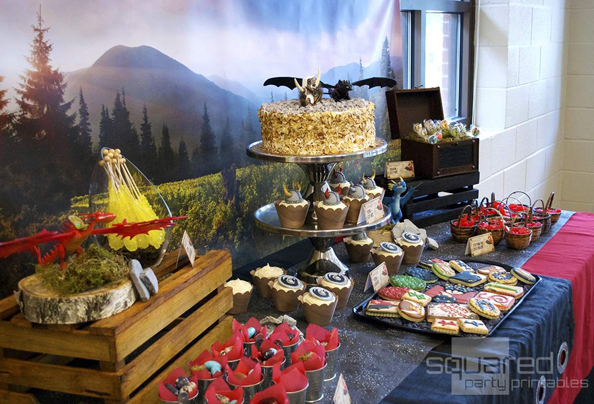 Dragons Birthday Party Ideas | Photo 23 of 42 | Catch My Party