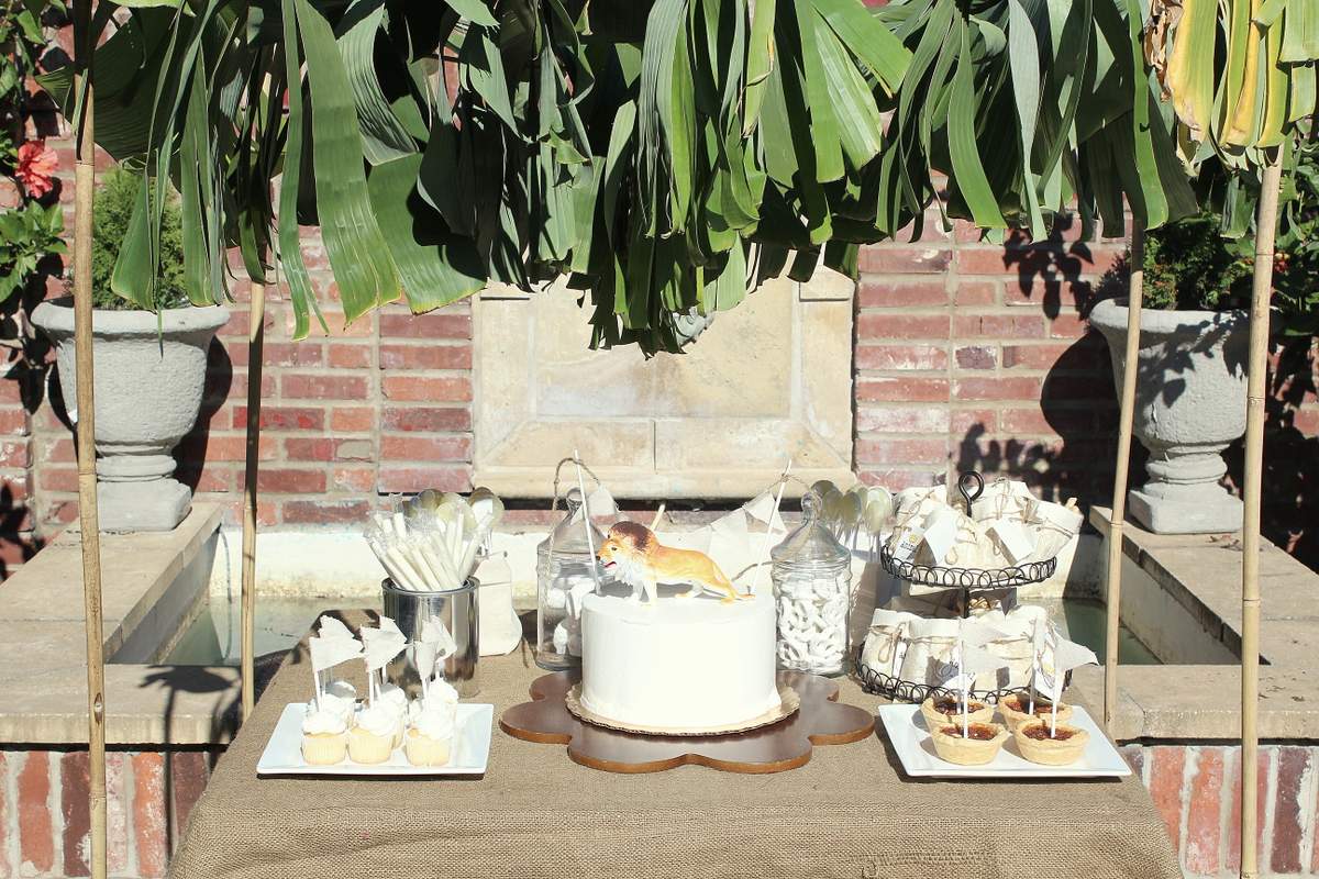 lion Birthday Party Ideas | Photo 22 of 24 | Catch My Party