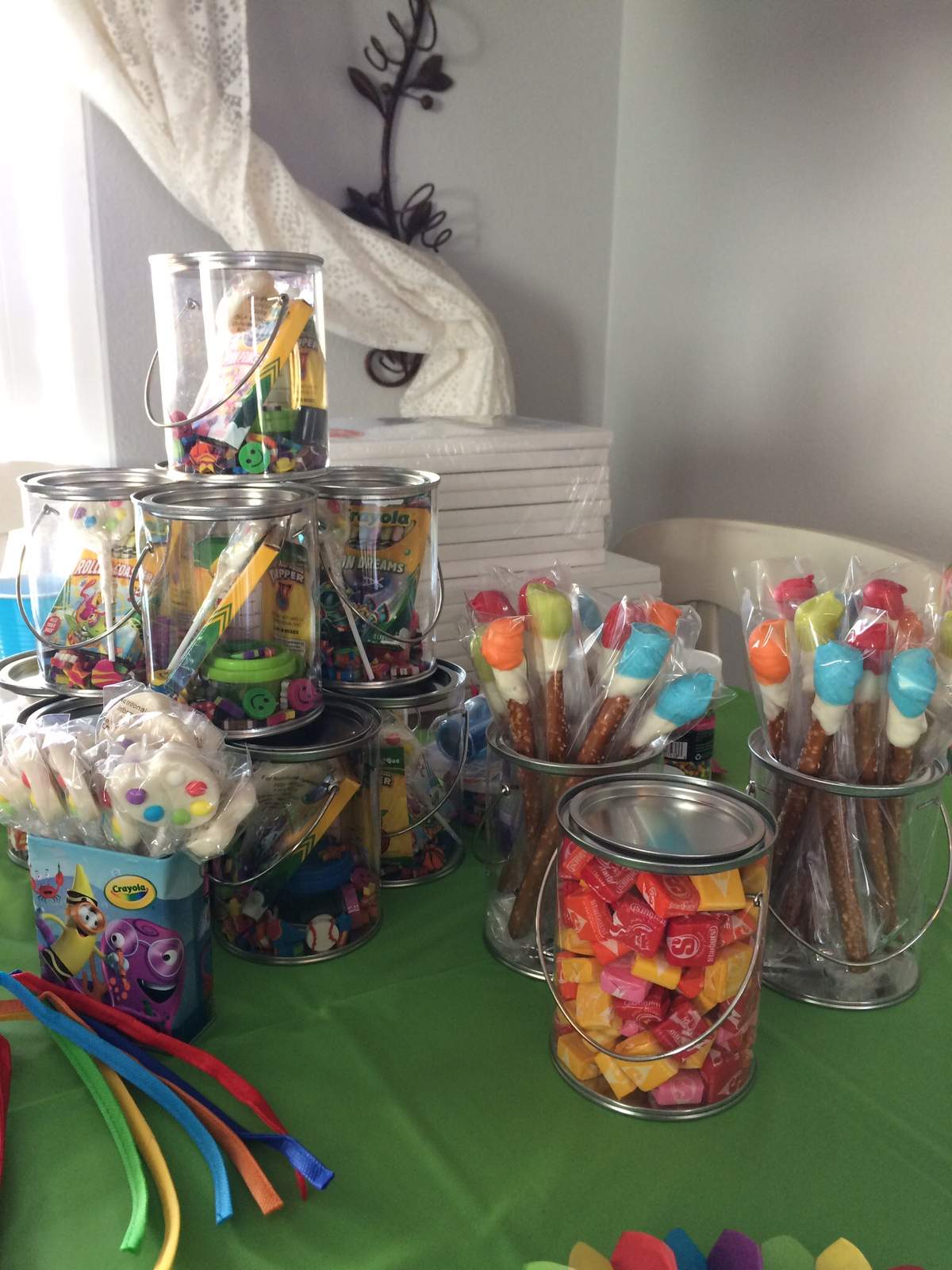 Arts and Crafts Birthday Party Ideas | Photo 4 of 16 | Catch My Party