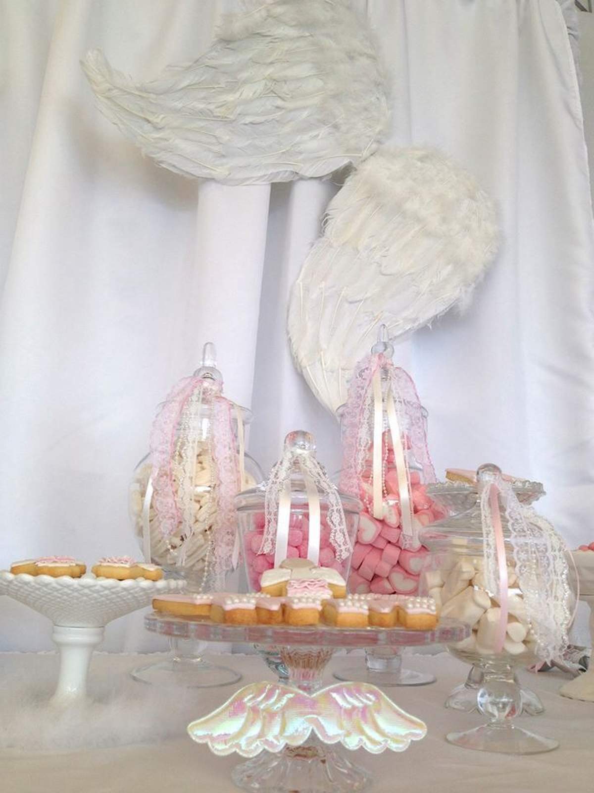 Angel / Heaven Birthday Party Ideas | Photo 5 of 26 | Catch My Party