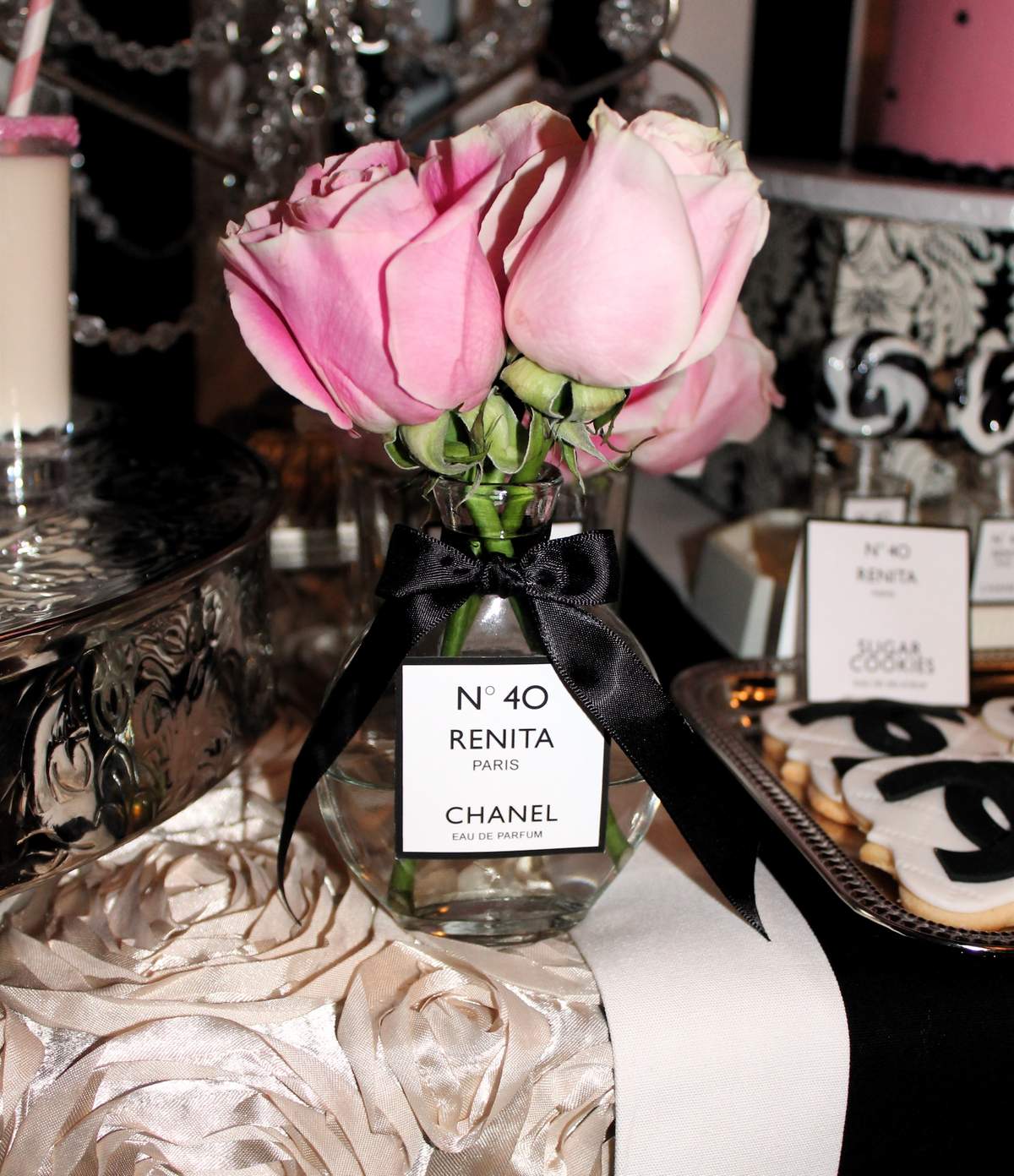 Coco Chanel Birthday Party Ideas | Photo 1 of 18 | Catch My Party