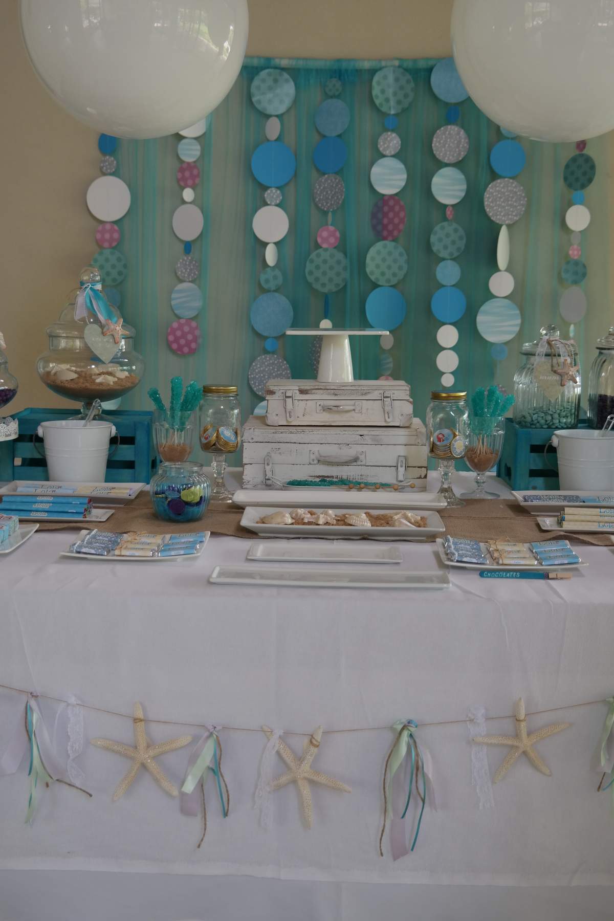 Mermaids Birthday Party Ideas | Photo 5 of 87 | Catch My Party