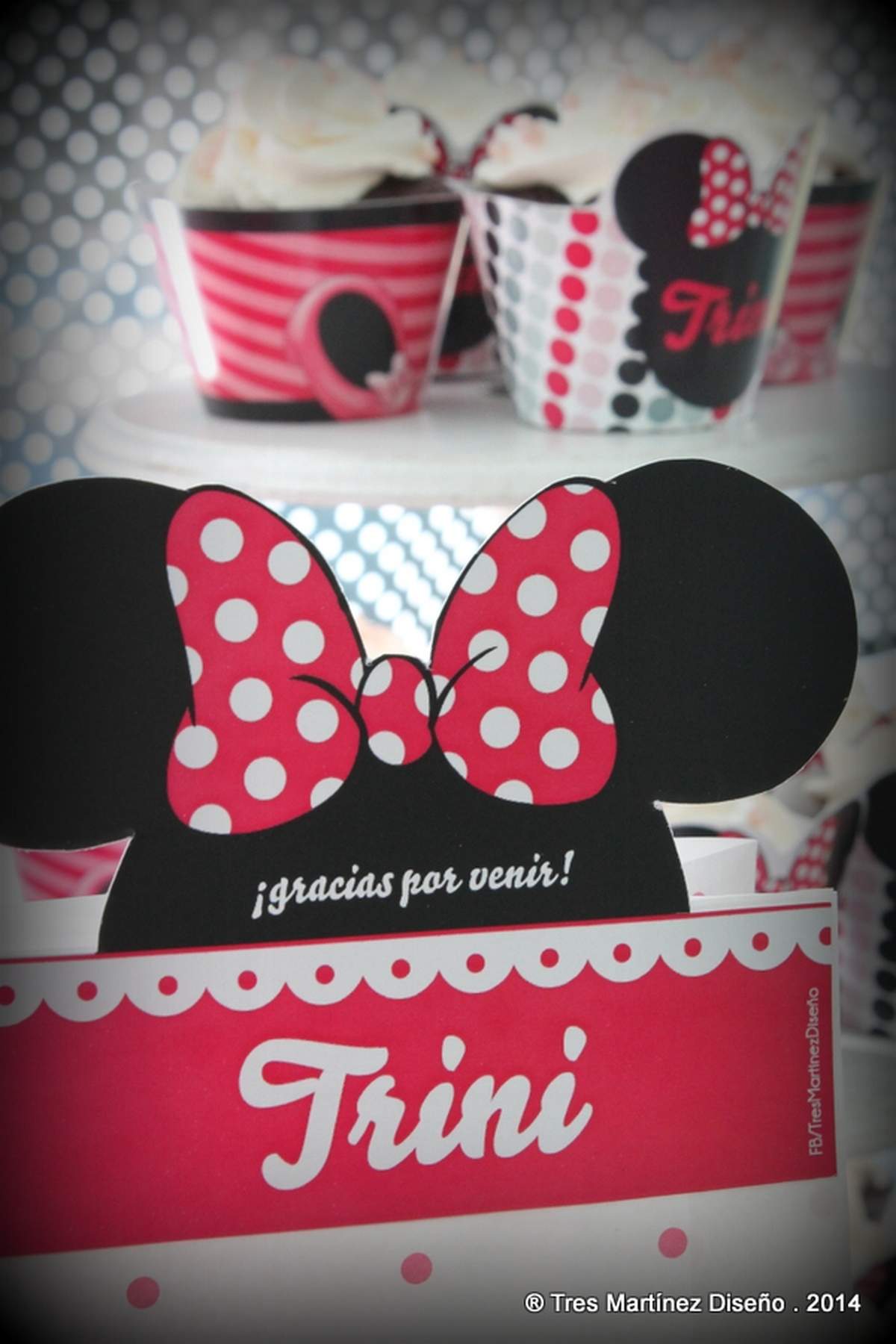 Minnie Mouse / Birthday "Trini encantada con Minnie Mouse!" | Catch My ...