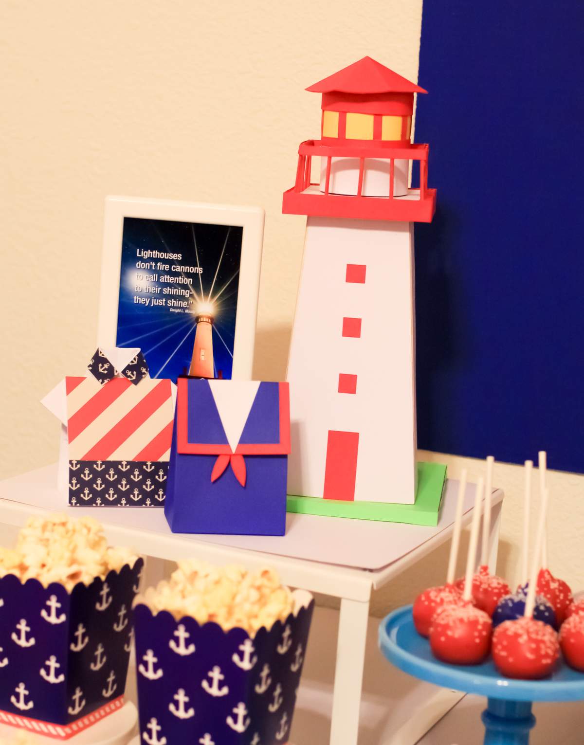 Nautical Birthday Party Ideas | Photo 1 of 22 | Catch My Party