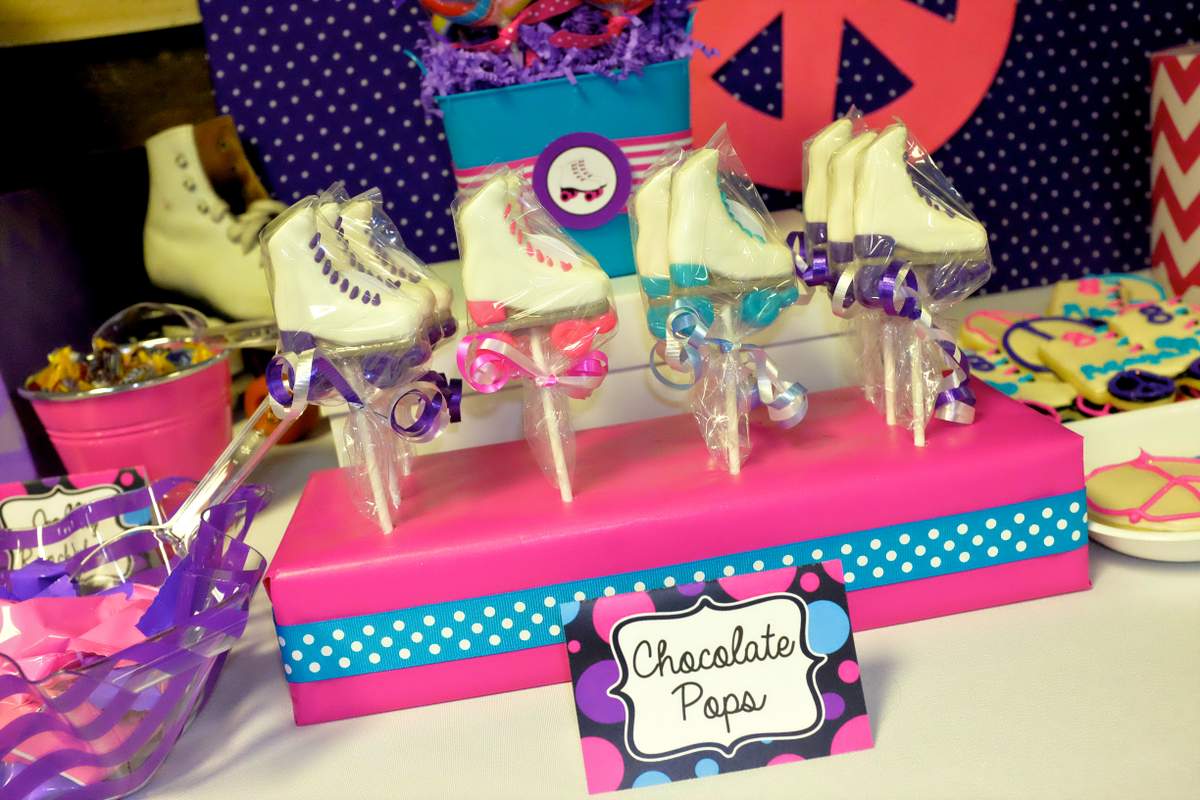 Roller Skating Birthday Party Ideas | Photo 6 of 61 | Catch My Party