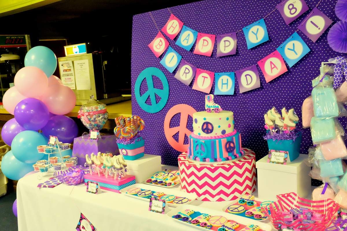 Roller Skating Birthday Party Ideas | Photo 6 of 61 | Catch My Party