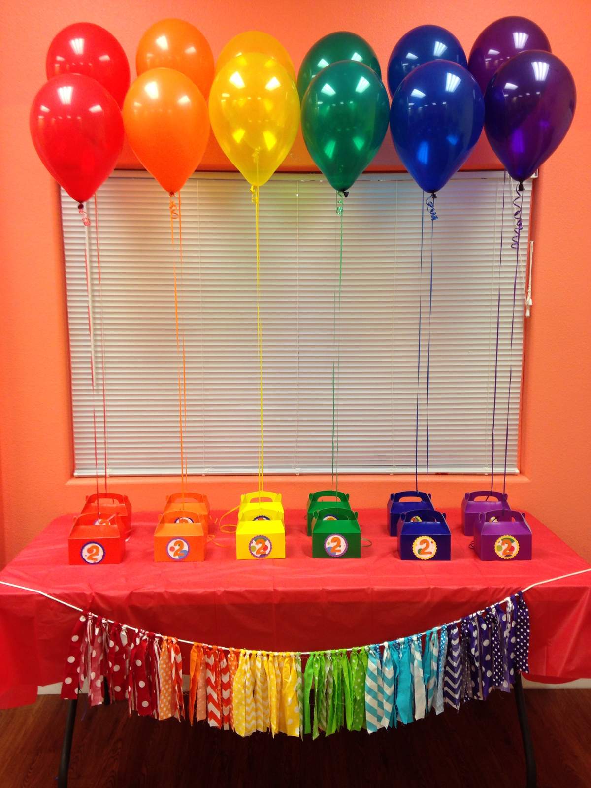 Bright Colors Birthday Party Ideas | Photo 8 of 9 | Catch My Party