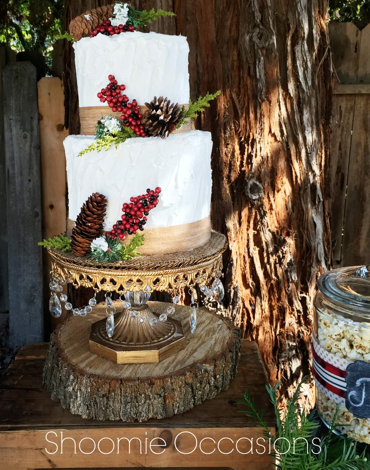 Rustic Christmas/Holiday Party Ideas | Photo 7 of 13 | Catch My Party