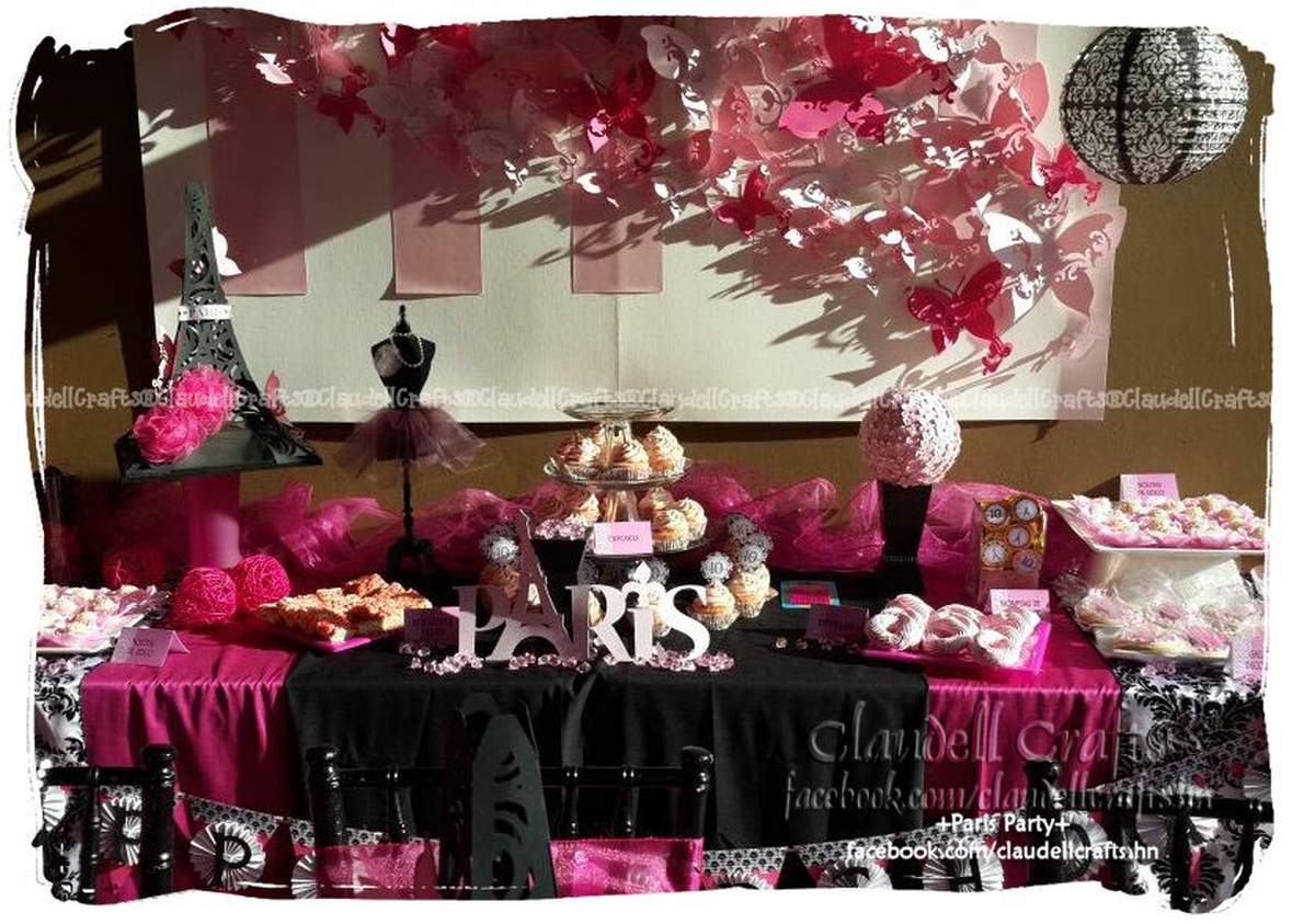 French / Parisian Birthday Party Ideas | Photo 8 of 39 | Catch My Party