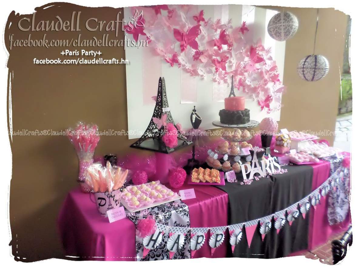 French / Parisian Birthday Party Ideas | Photo 8 of 39 | Catch My Party
