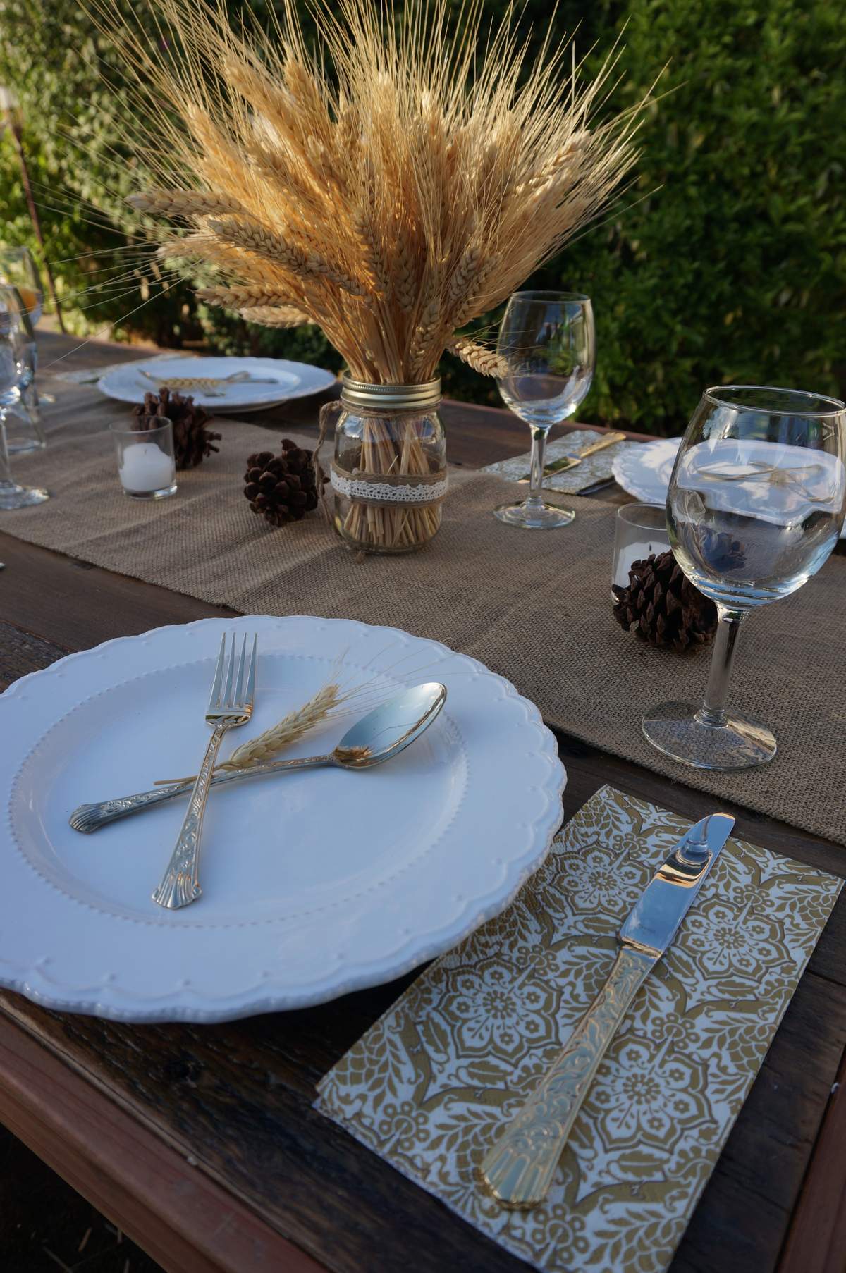 Rustic Thanksgiving Thanksgiving/Fall Party Ideas | Photo 2 of 33 ...