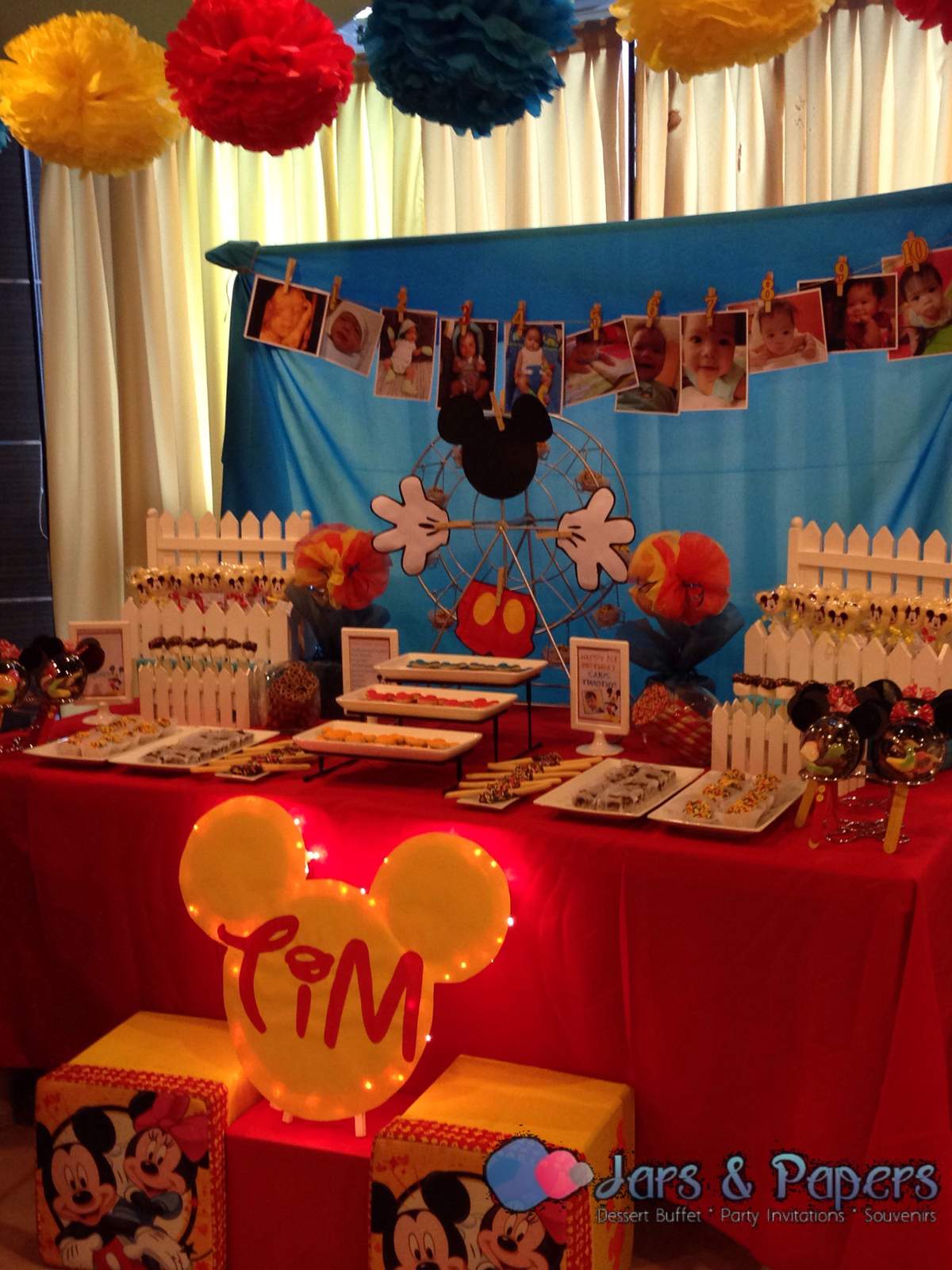 Mickey Mouse Birthday Party Ideas | Photo 4 of 12 | Catch My Party
