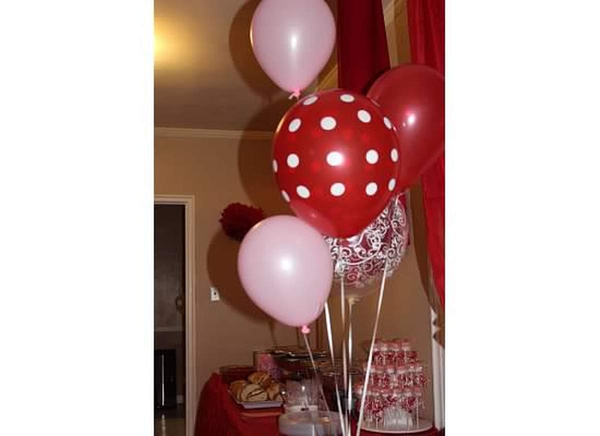 Retro Red & Pink Circus Baby Shower Baby Shower Party Ideas | Photo 9 ...