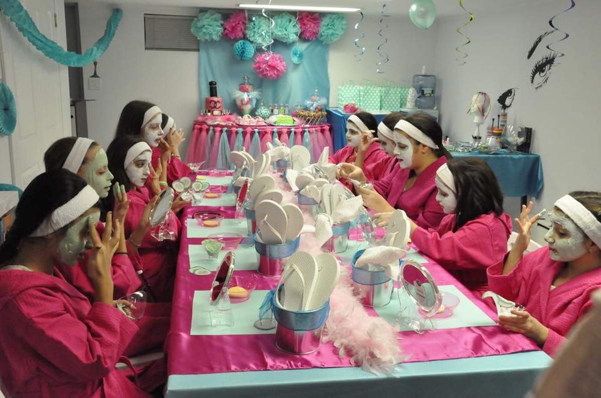 Spa party Birthday Party Ideas | Photo 8 of 35 | Catch My Party