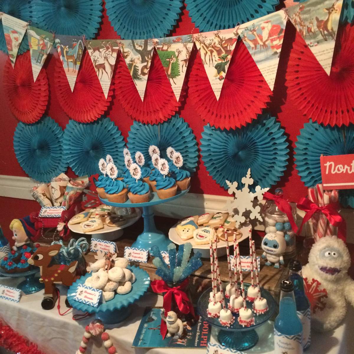 Rudolph The Red Nosed Reindeer Christmas/Holiday Party Ideas | Photo 27 ...