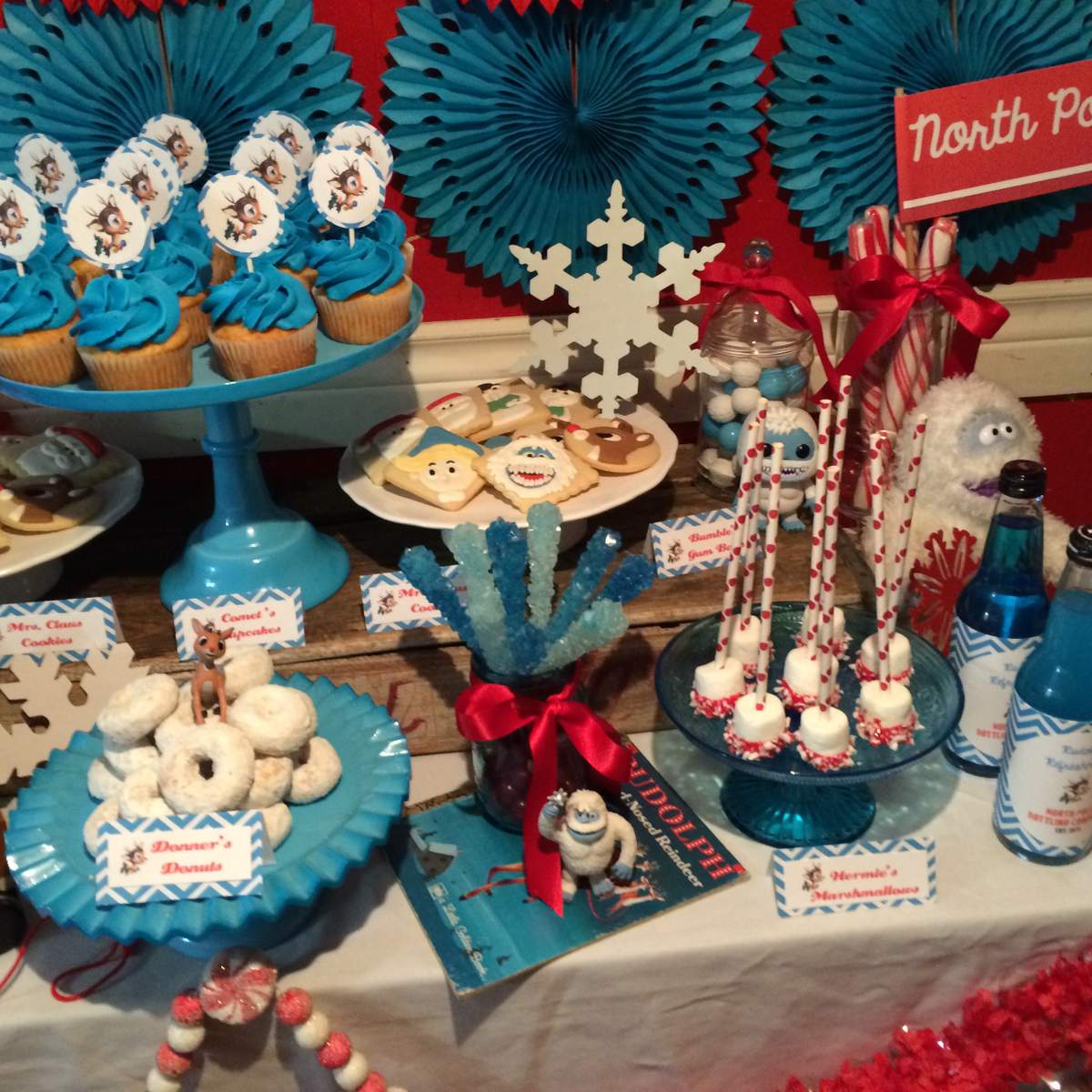 Rudolph The Red Nosed Reindeer Christmas/Holiday Party Ideas | Photo 4 ...