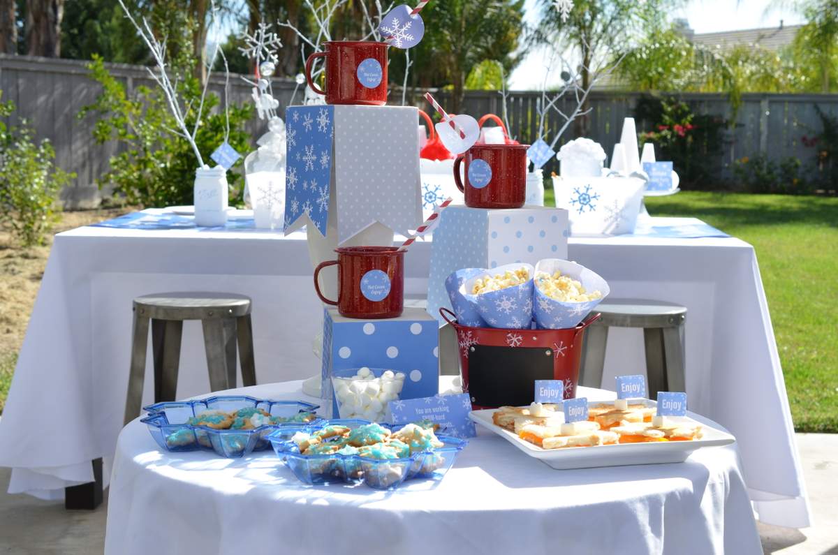 Do You Want To Build A Snowflake Party? Christmas/Holiday Party Ideas ...