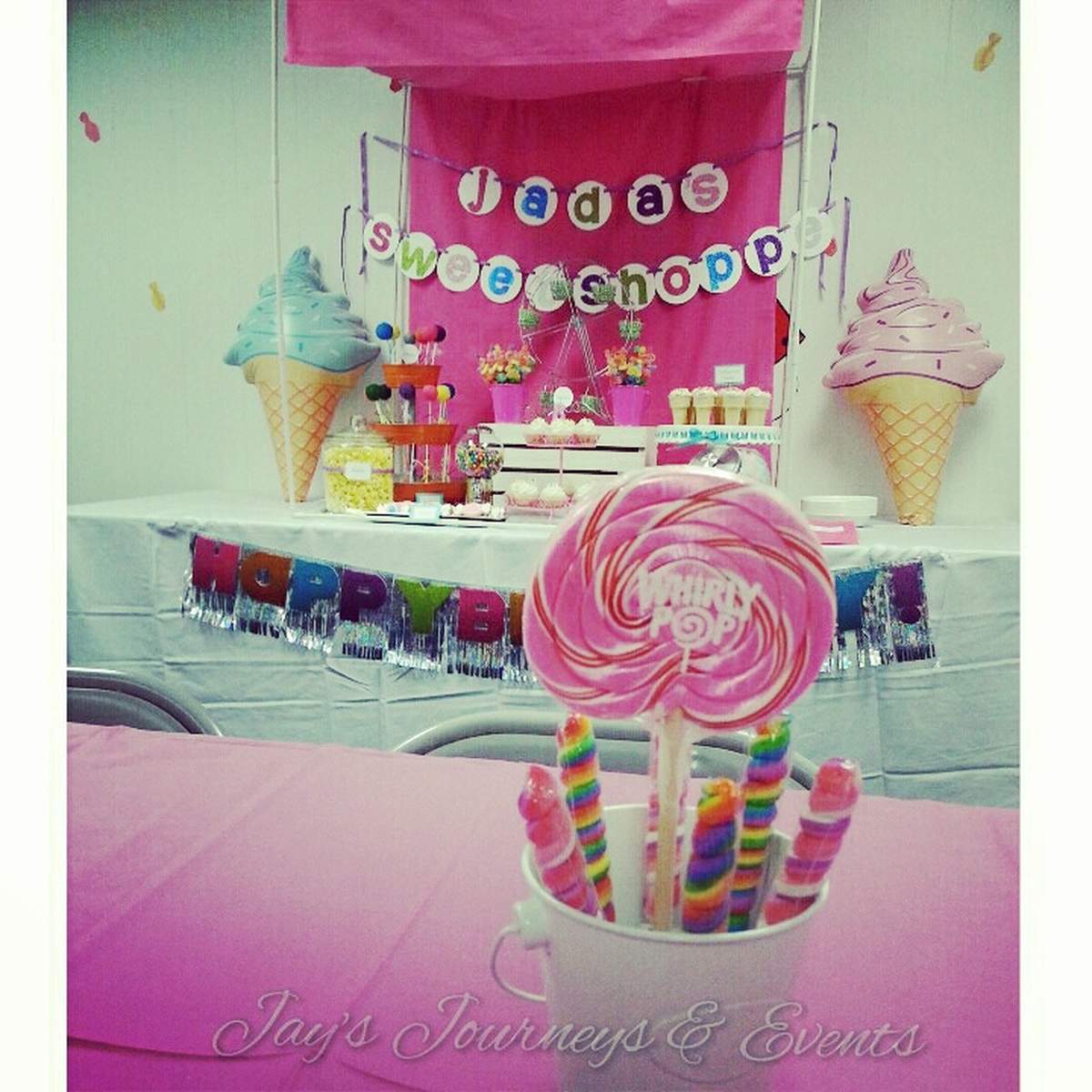 Candy / Sweets / Dessert Birthday Party Ideas | Photo 1 of 4 | Catch My ...