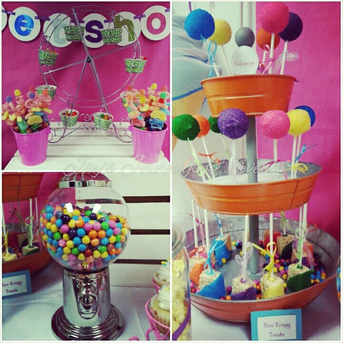 Candy / Sweets / Dessert Birthday Party Ideas | Photo 3 of 4 | Catch My ...