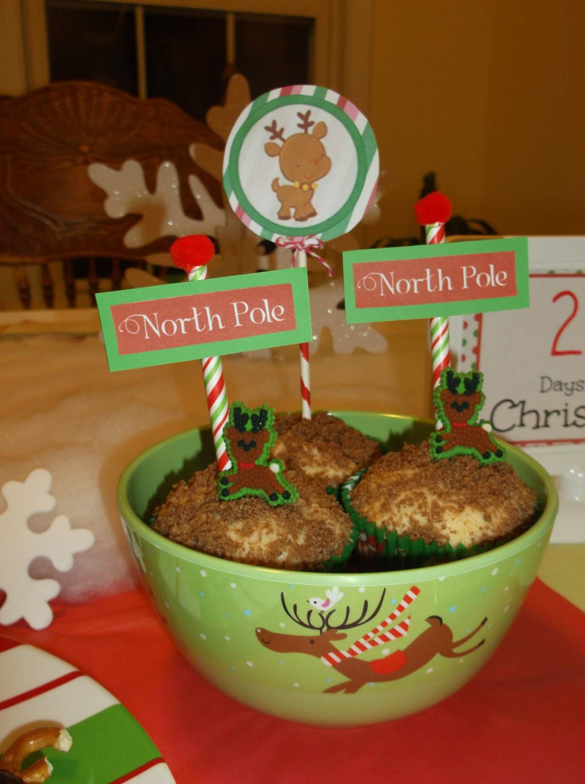 North Pole with Reindeer Breakfast Christmas/Holiday Party Ideas ...