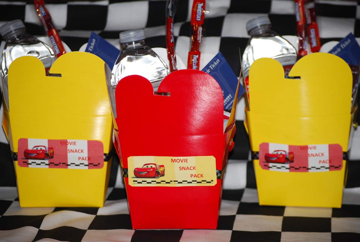 Cars (Disney movie) Movie Night Party Ideas | Photo 5 of 12 | Catch My ...