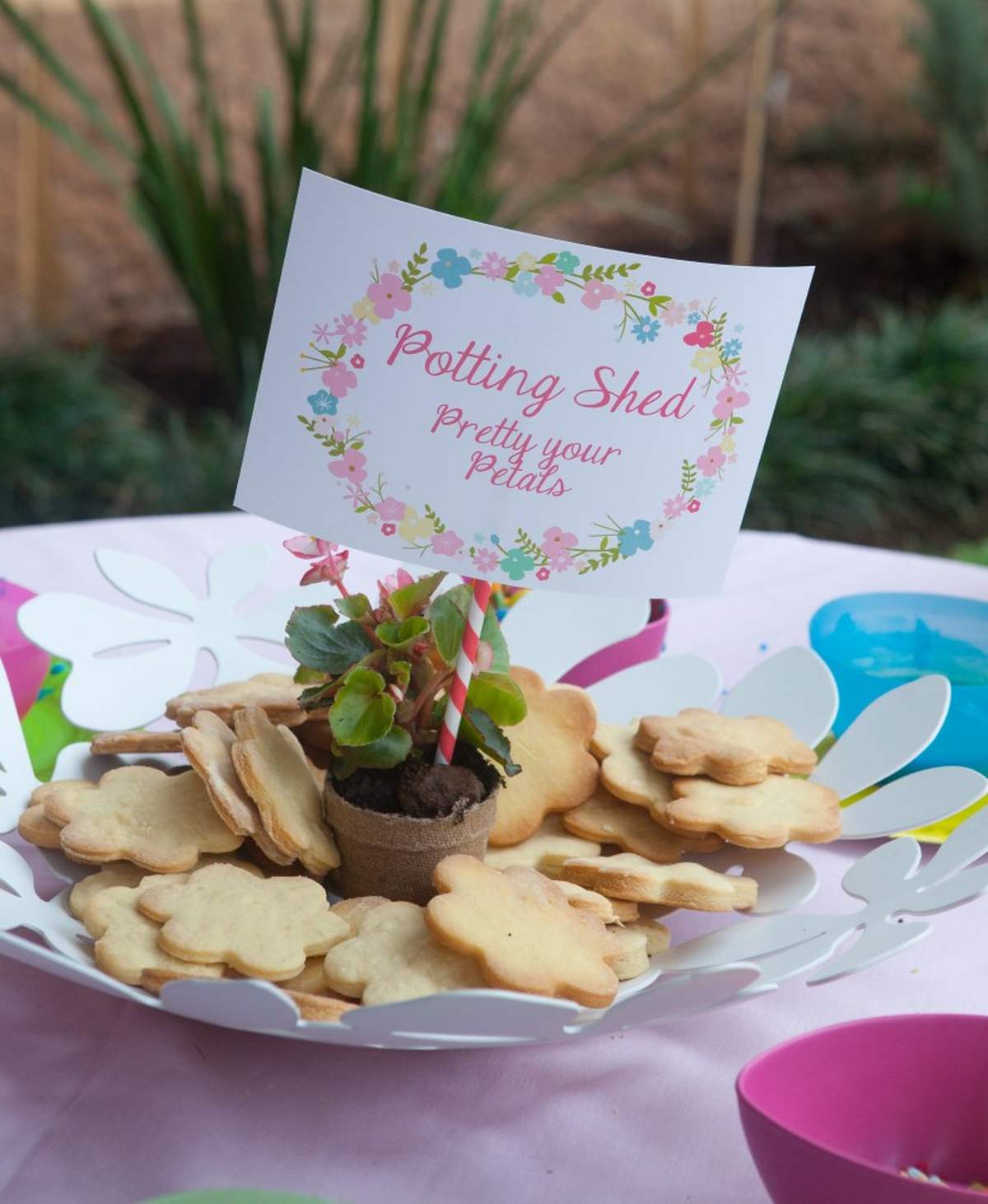 Wild Flower Birthday Party Ideas | Photo 14 of 14 | Catch My Party