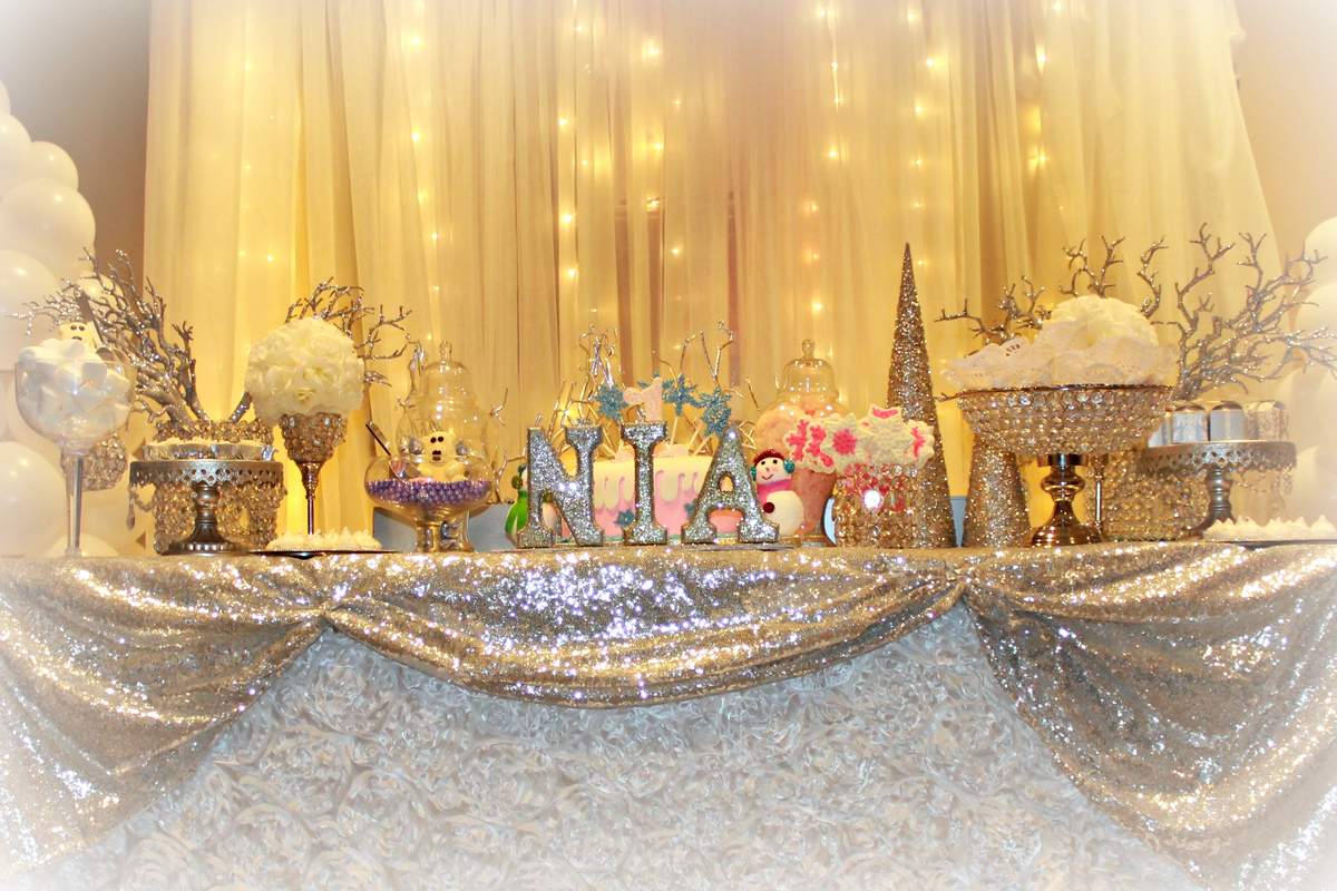 winter wonderland Birthday Party Ideas | Photo 1 of 13 | Catch My Party
