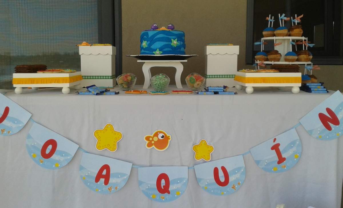 Sea Party Baptism Party Ideas | Photo 8 of 15 | Catch My Party