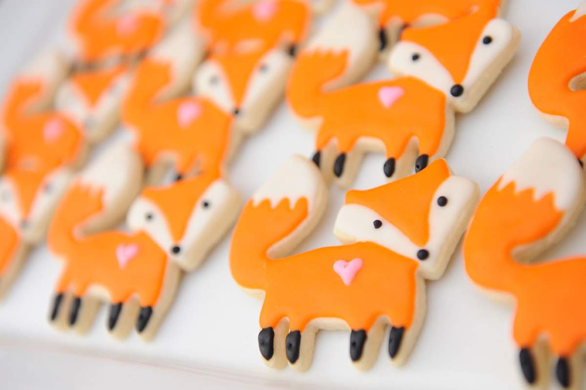 Floral Fox Birthday Party Ideas | Photo 1 of 23 | Catch My Party
