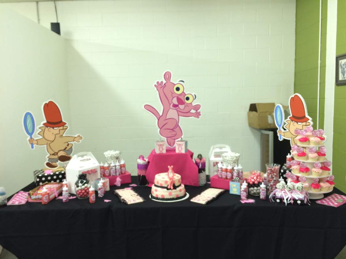 pink panther Baby Shower Party Ideas | Photo 1 of 22 | Catch My Party