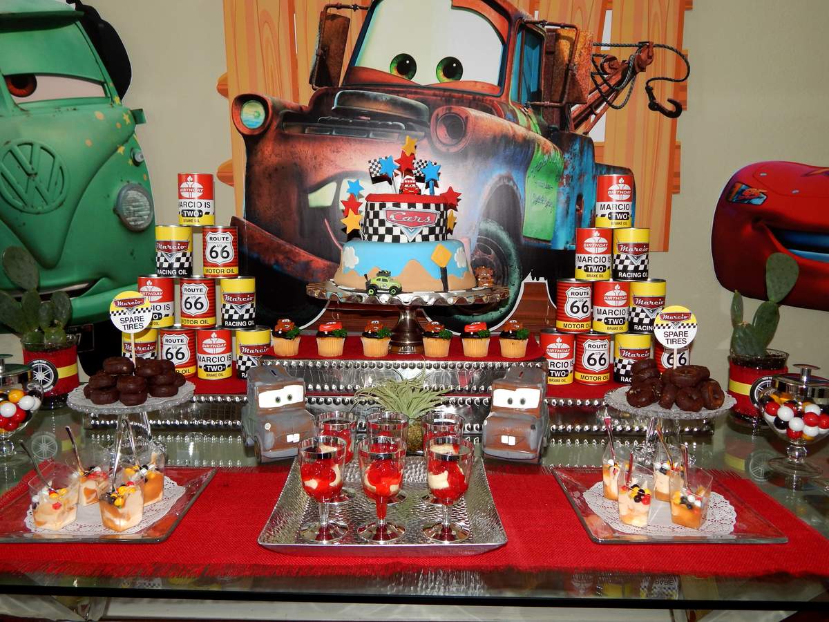 Disney Pixar Car Party Birthday Party Ideas | Photo 6 of 43 | Catch My ...