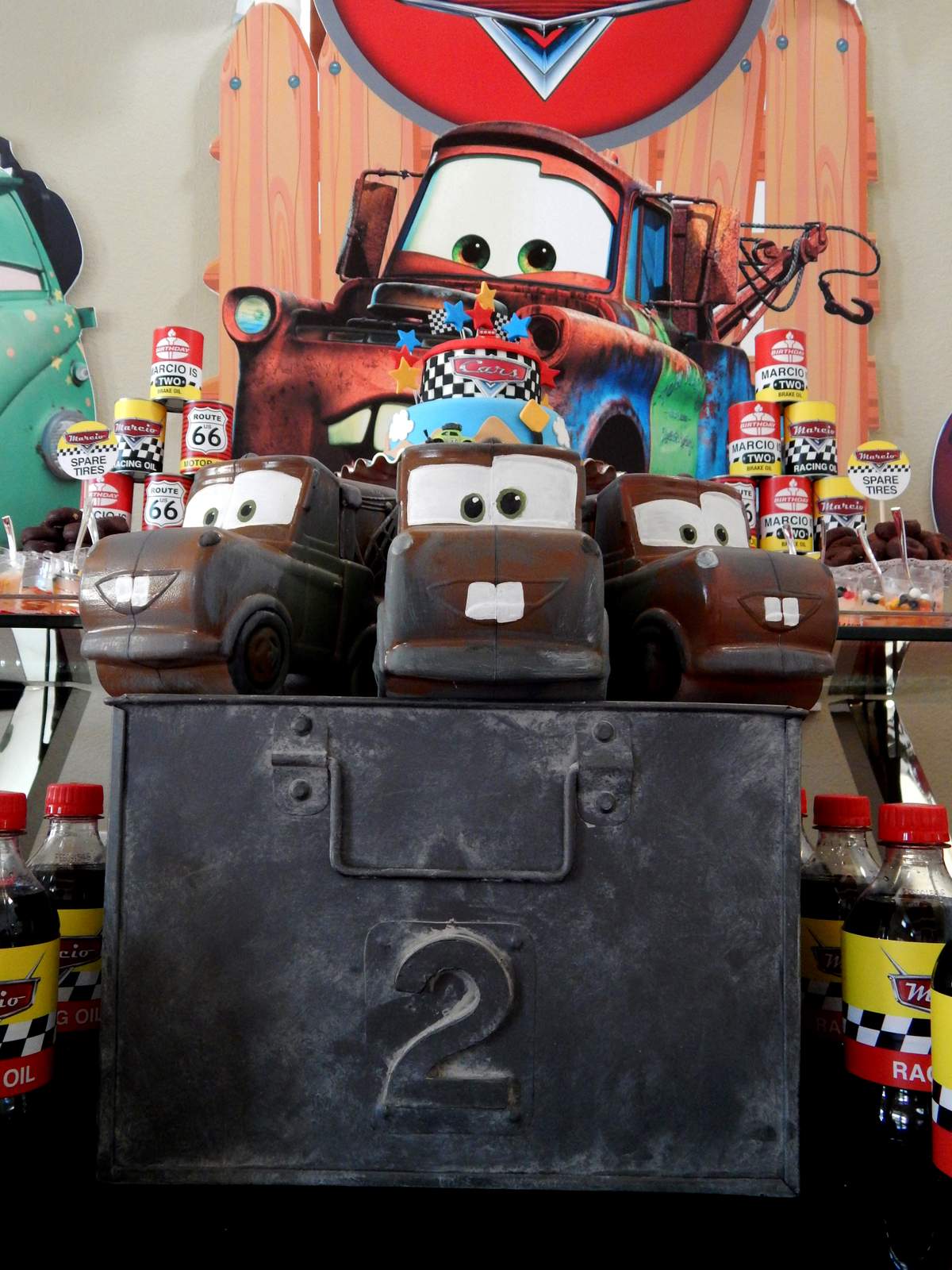 Disney Pixar Car Party Birthday Party Ideas | Photo 6 of 43 | Catch My ...