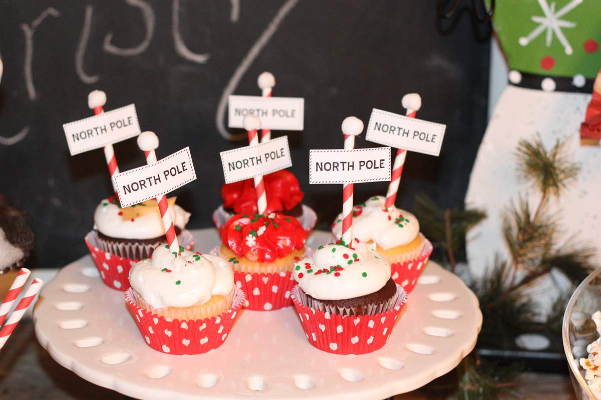 Polar Express 5th Birthday Christmas/Holiday Party Ideas | Photo 8 of ...