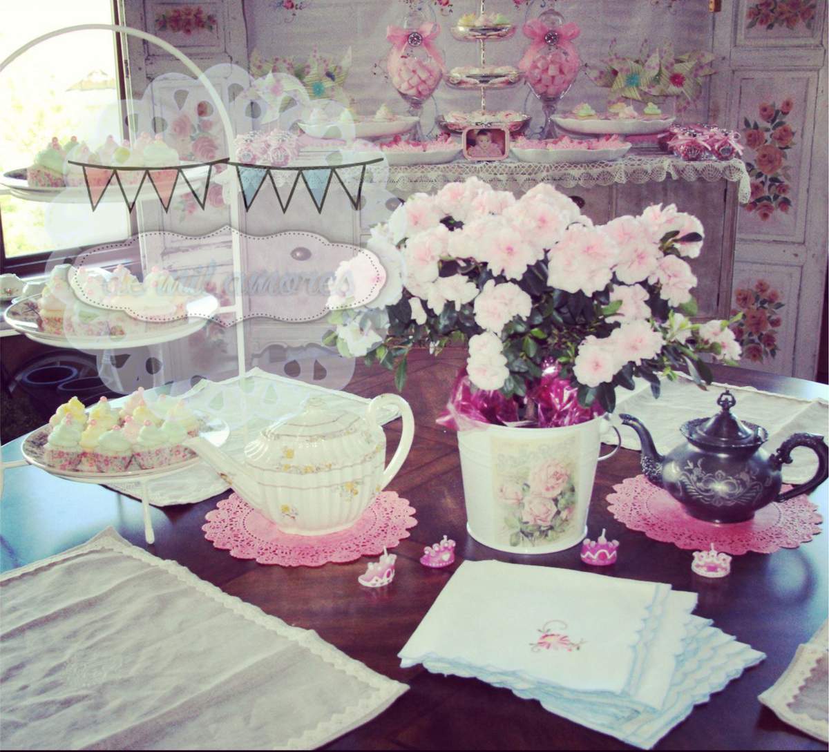 Shabby chic Birthday Party Ideas | Photo 5 of 11 | Catch My Party