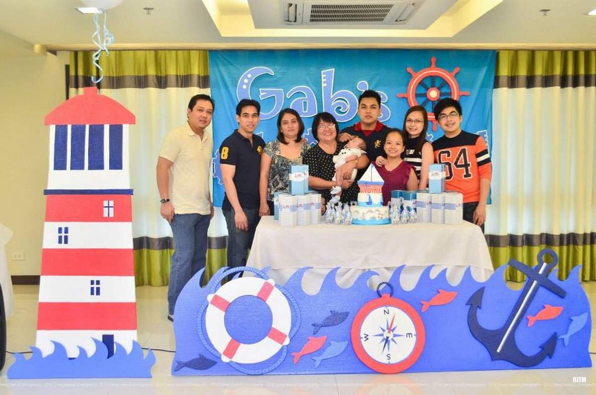 Nautical Baptism Party Ideas | Photo 1 of 39 | Catch My Party