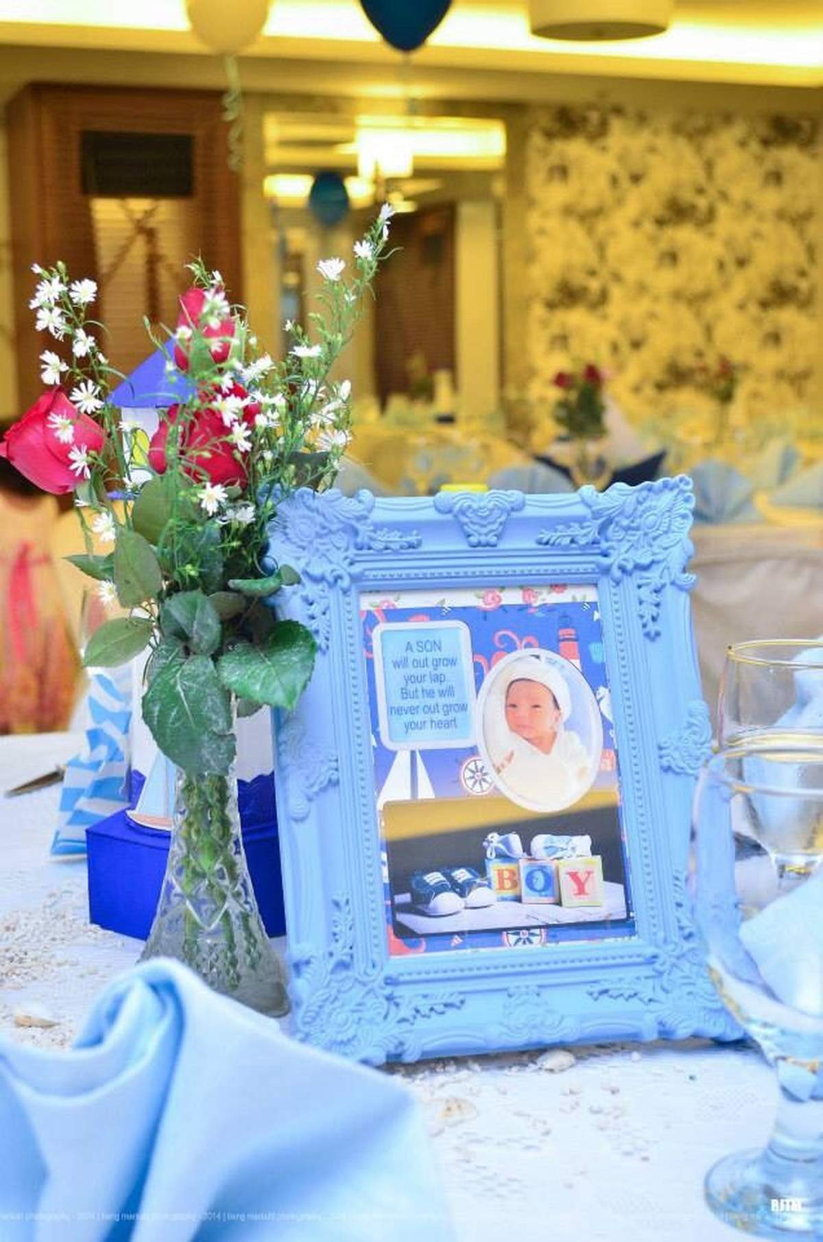 Nautical Baptism Party Ideas | Photo 1 of 39 | Catch My Party