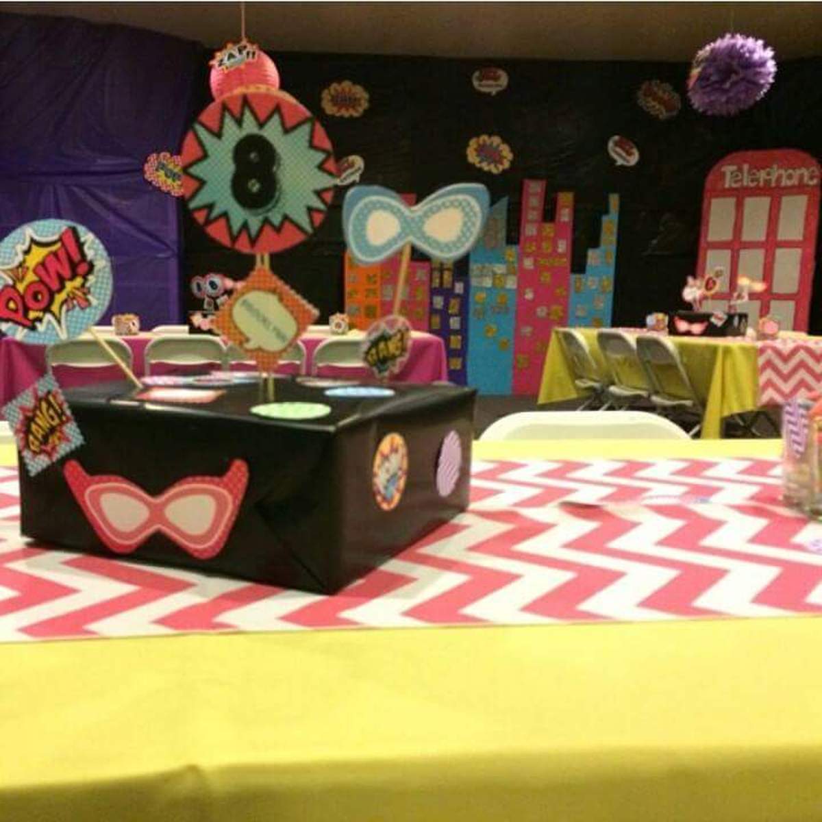 Girl Super Hero Birthday Party Ideas | Photo 1 of 13 | Catch My Party