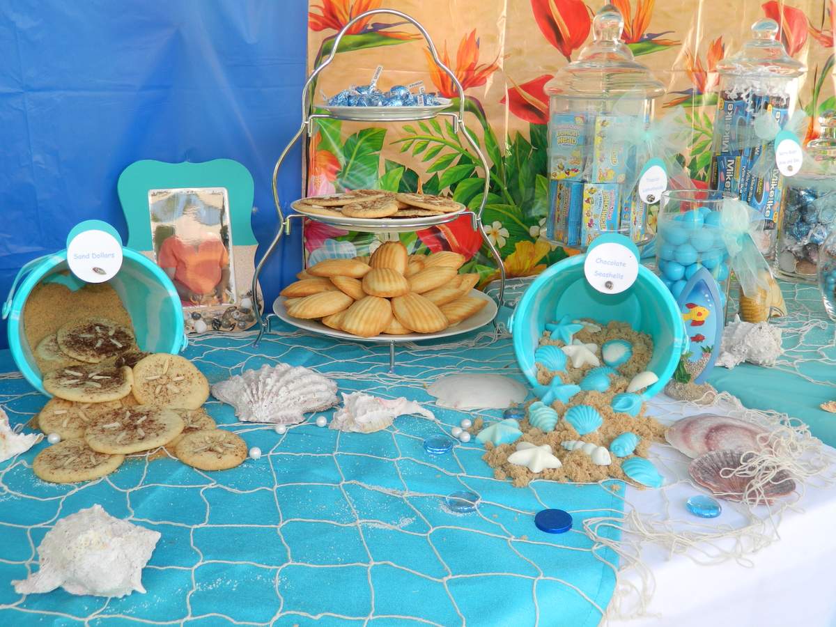 Sea Birthday Party Ideas | Photo 24 of 43 | Catch My Party